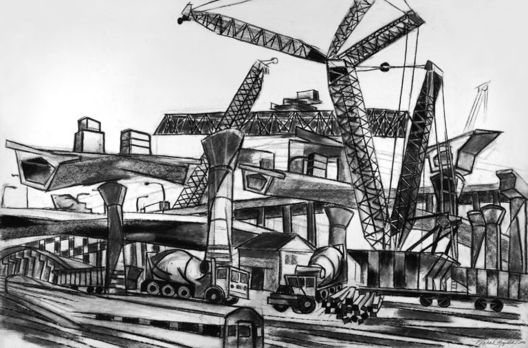 Marne Rizika Prison Point Bridge Boston Sand and Gravel, Big Dig ...